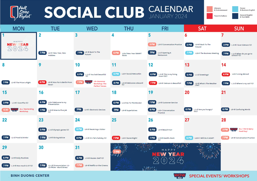 Social Club - Trung tâm anh ngữ Wall Street English Vietnam